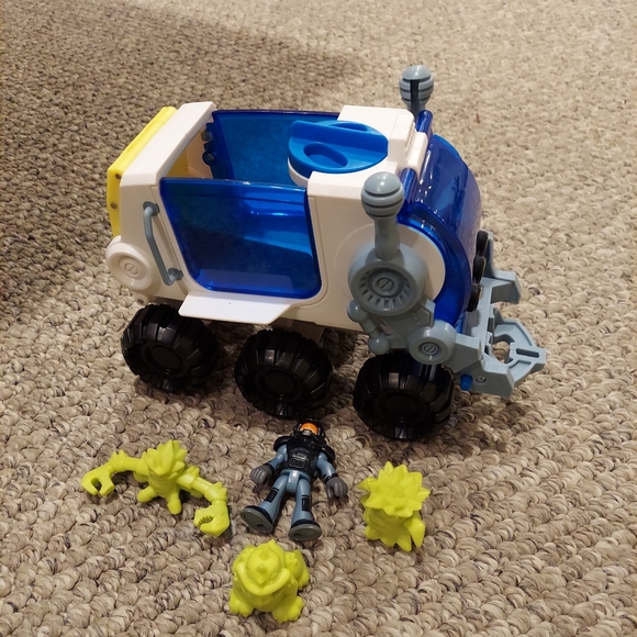 Fisher-Price | Toys | Rare Imaginext Space Moon Hauler With Rover ...